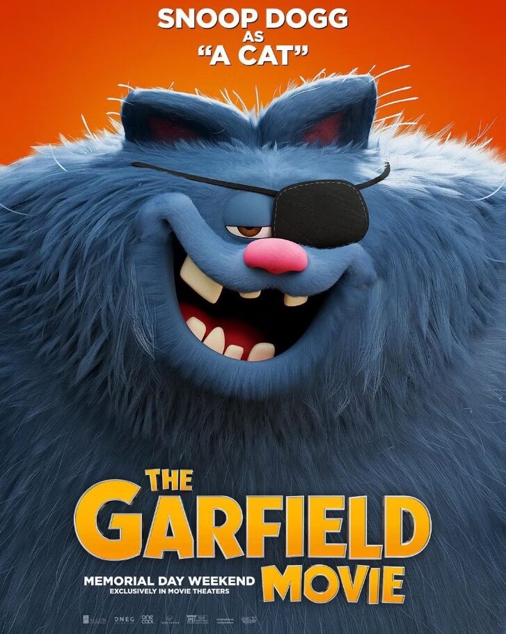 Sony Pictures Unveils New Character Posters for "The Garfield Movie ...