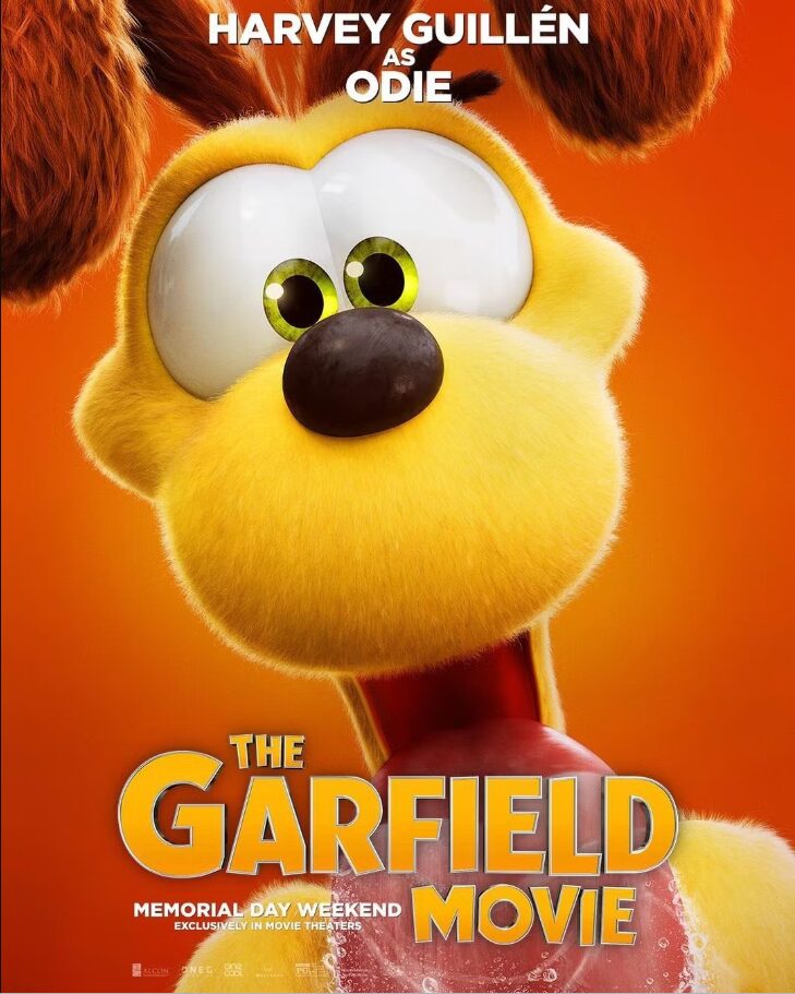 Sony Pictures Unveils New Character Posters for "The Garfield Movie ...