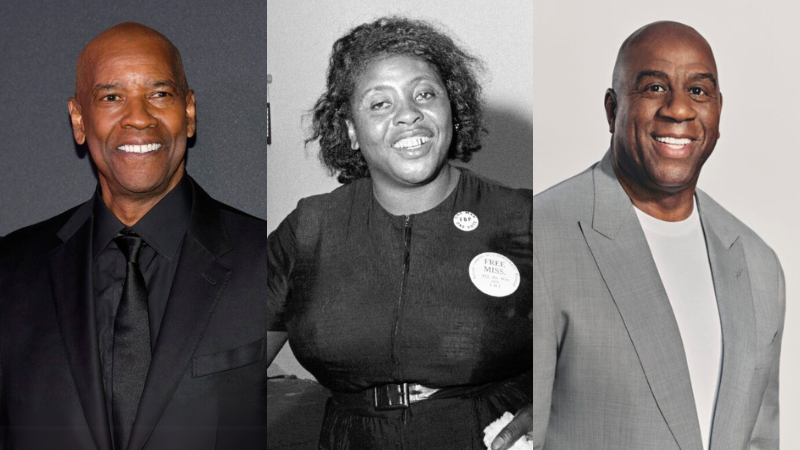Denzel Washington, Fannie Lou Hamer, Magic Johnson Among 2024 ...