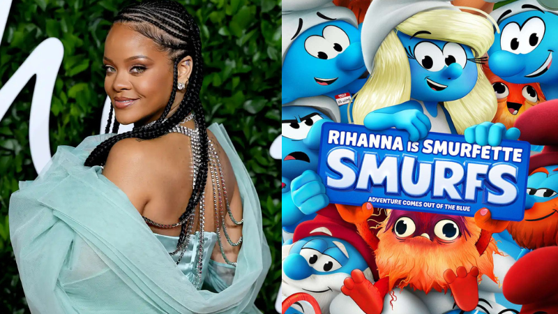 Rihanna Drops a New Song and Leads a Smurfy Rescue Mission in The ...