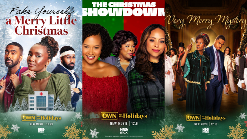 OWN Drops Trailers for Three New Holiday Movies Ahead of November ...