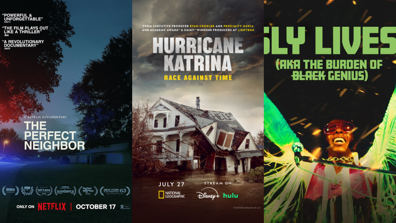 ‘The Perfect Neighbor,’ ‘Hurricane Katrina: Race Against Time,' ‘Sly ...