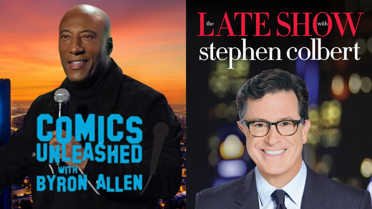 Byron Allen's 'Comics Unleashed' Takes Over Stephen Colbert's Late ...